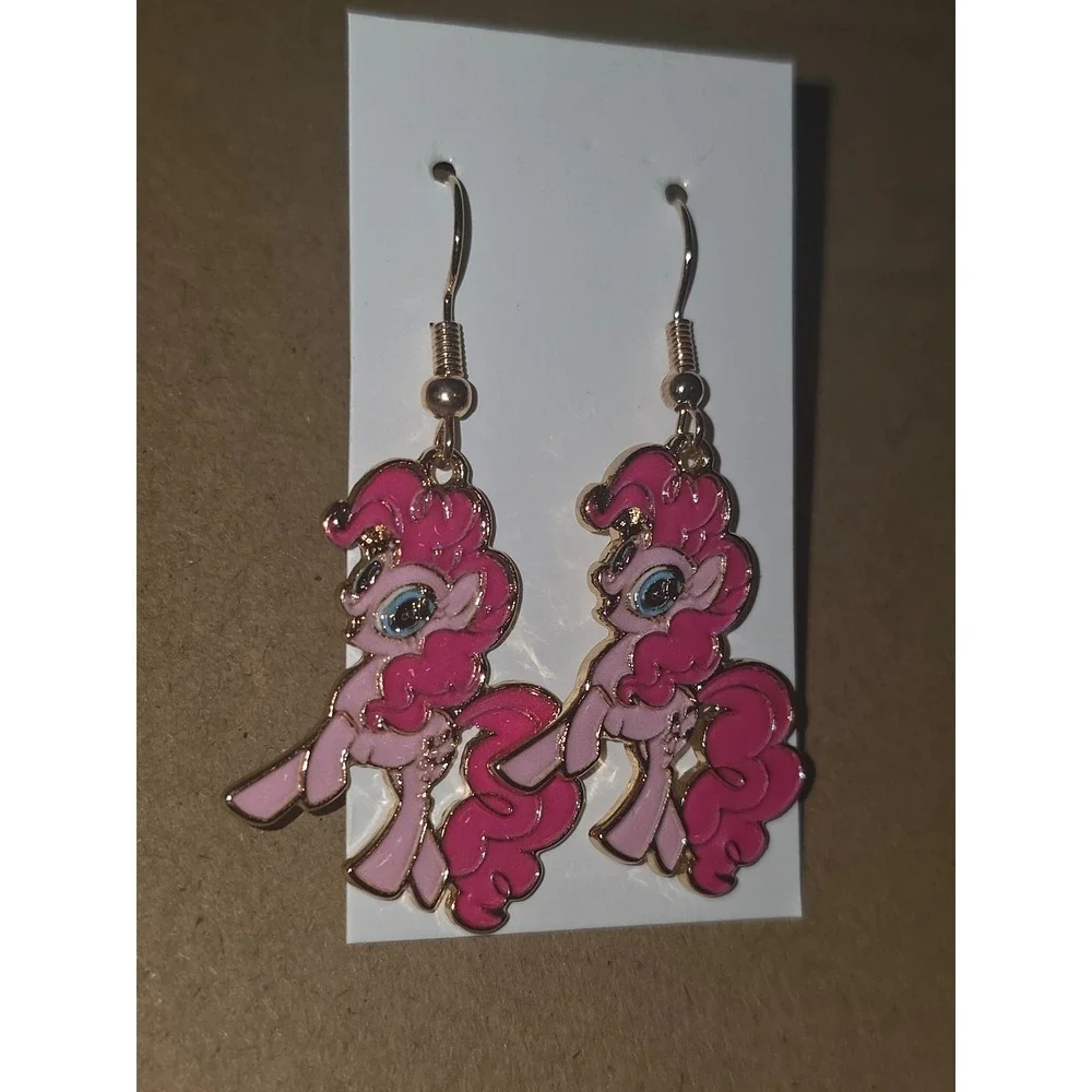 Handmade | Accessories | My Little Pony Hook Earrings Rainbow Dash ...